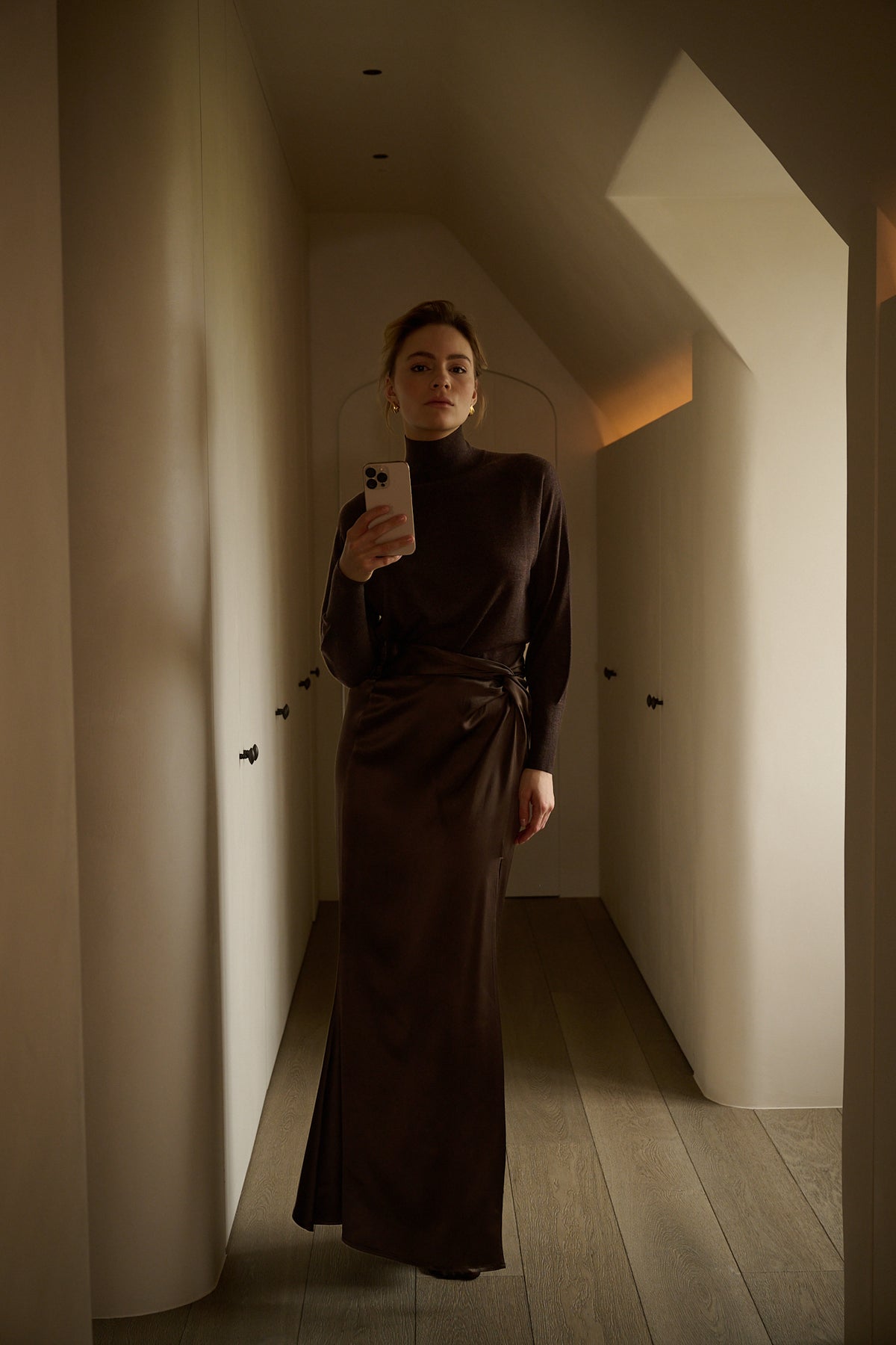 Jake Skirt - Chocolate – Oscar The Collection