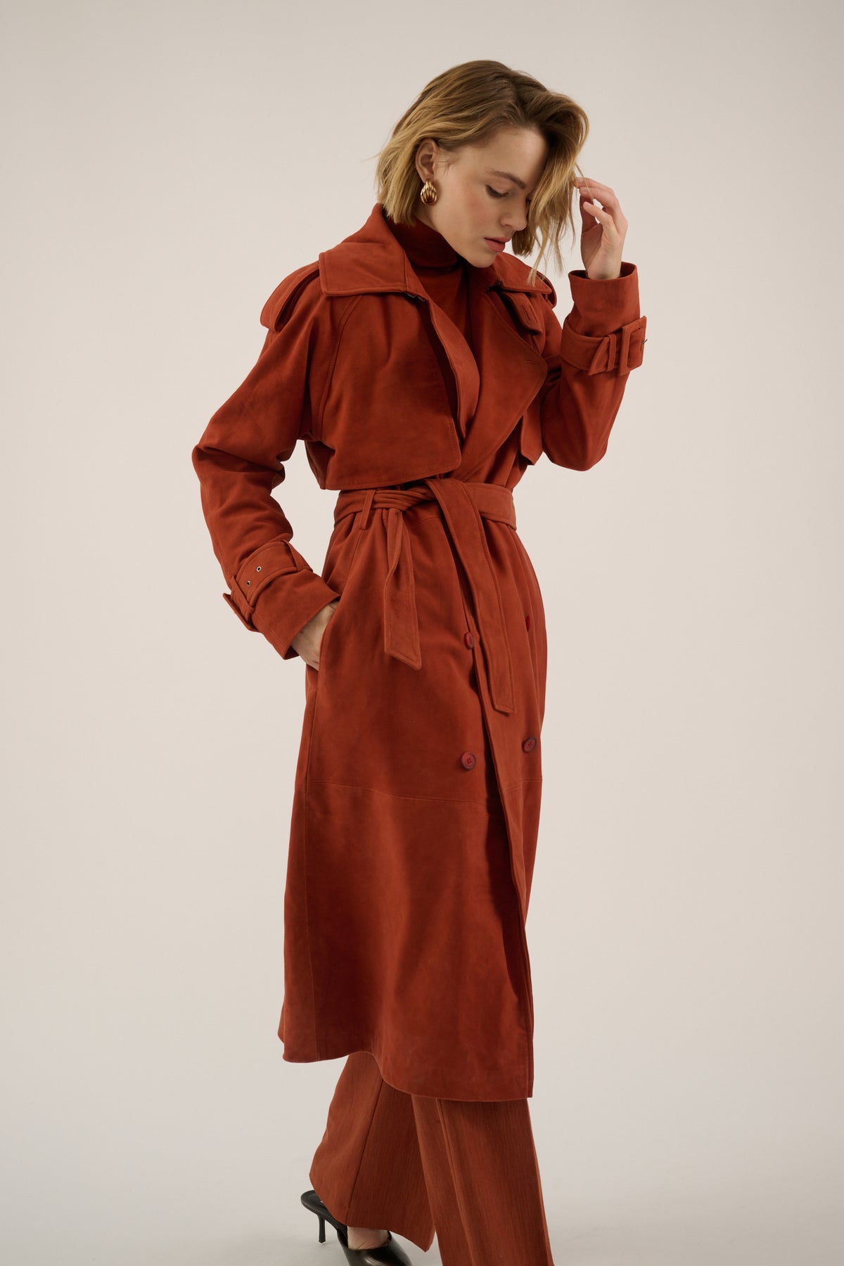 Jill Coat - Ginger – Oscar The Collection